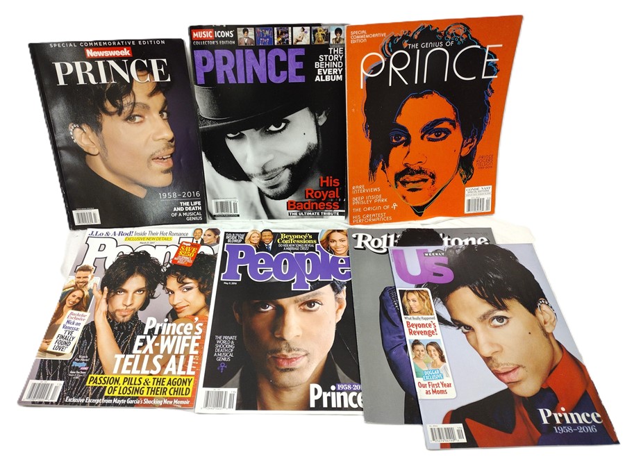 PRINCE SPECIAL EDITION MAGAZINES