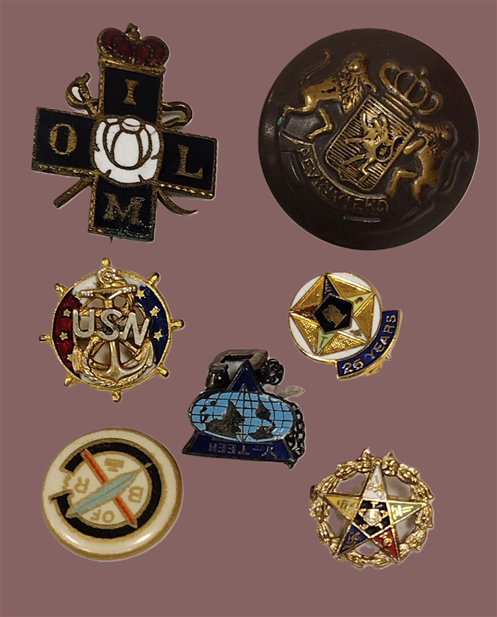 ENAMELED PINS