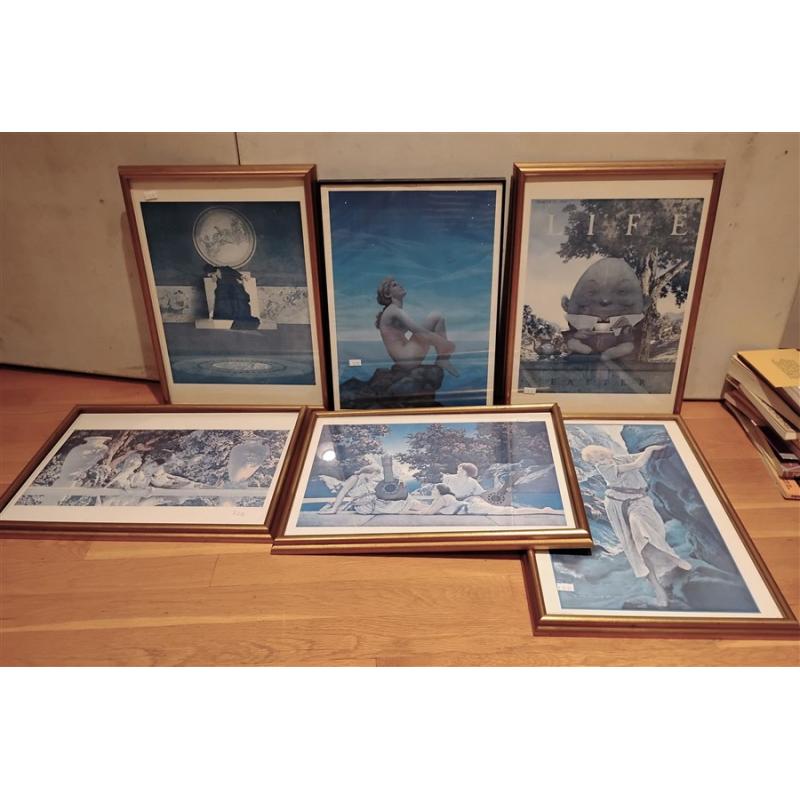 PARRISH PRINTS. from 1974 poster book